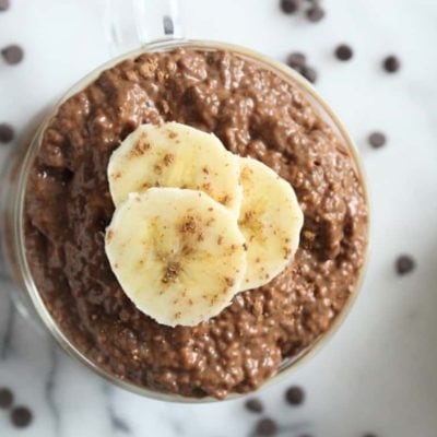 5 Ingredient Chunky Monkey Chia Pudding : The Better Nutrition Program