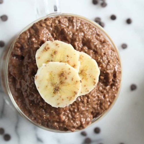5 Ingredient Chunky Monkey Chia Pudding : The Better Nutrition Program