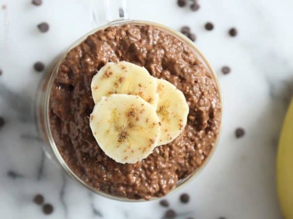 5 Ingredient Chunky Monkey Chia Pudding : The Better Nutrition Program