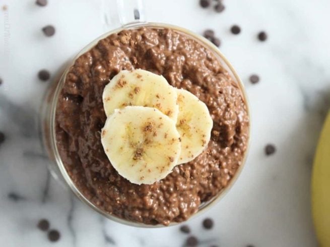 5 Ingredient Chunky Monkey Chia Pudding : The Better Nutrition Program