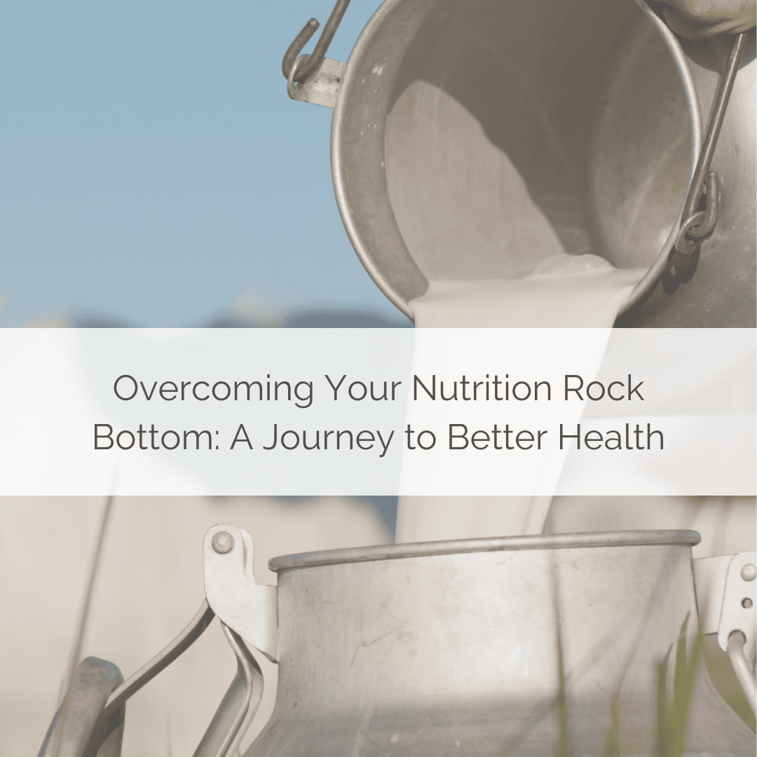 Nutrition Rock Bottom : The Better Nutrition Program