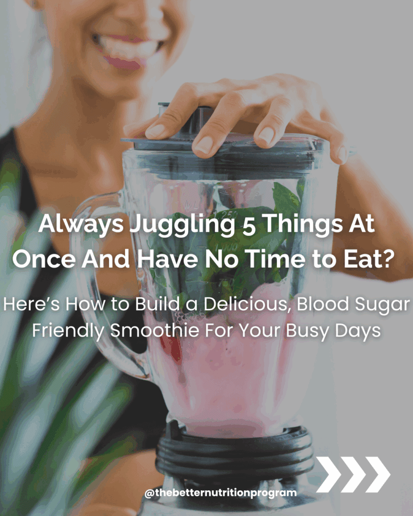 How to Build A Better Smoothie